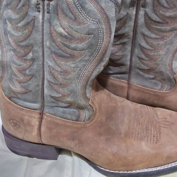 Ariat | Shoes | Ariat Mens Amos Shock Shield Quickdraw Western ...
